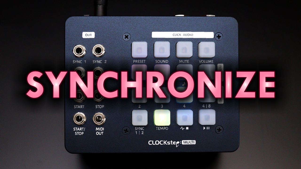 CLOCKstep:MULTI - Master MIDI Clock, MIDI Sync, CV Sync Box, Metronome ...