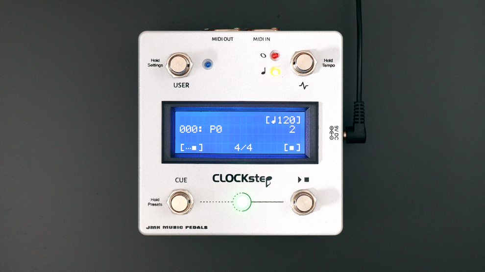 CLOCKstep - MIDI Clock Pedal and Metronome Generator – JMK Music Pedals